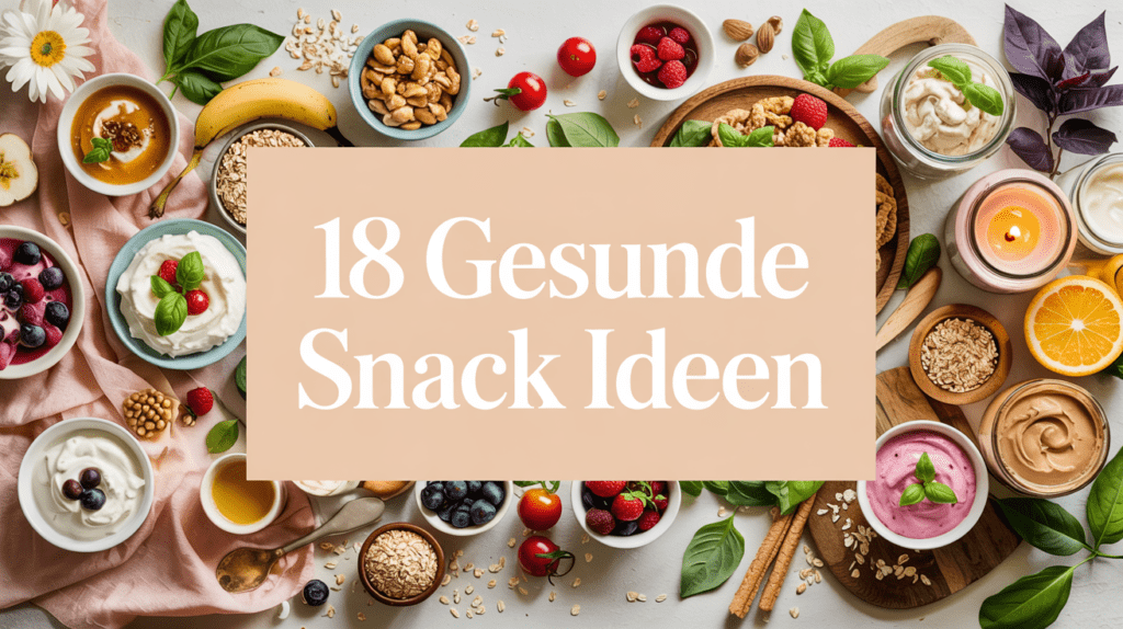 18 gesunde Snack Ideen - Sensorily