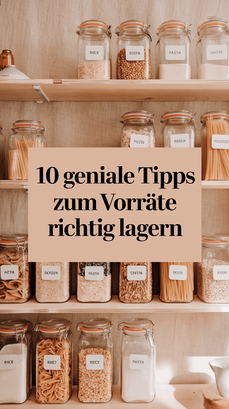 Vorräte richtig lagern: Diese Lebensmittel gehören (nicht) in den ...