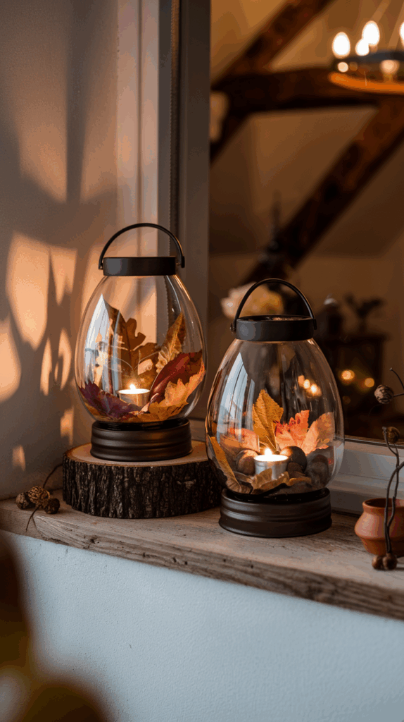 28 wunderschöne Ideen zum Fensterbank dekorieren im Herbst - Sensorily