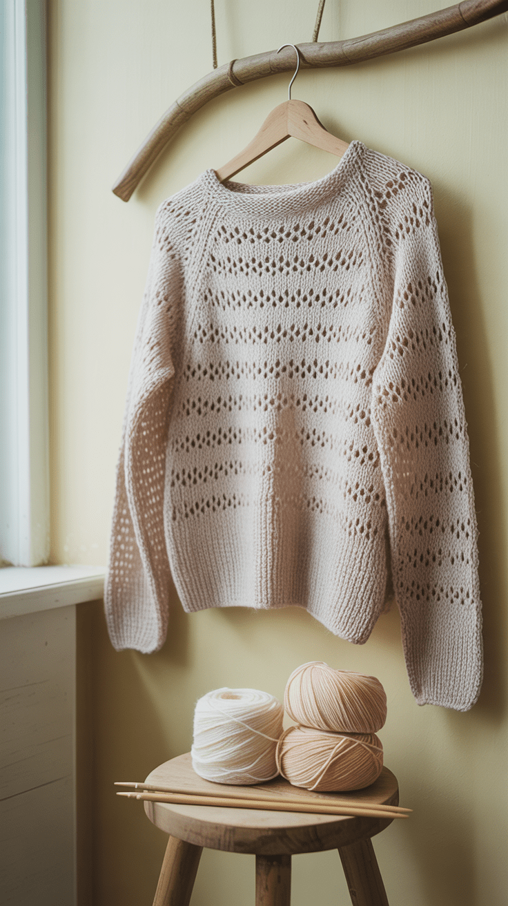10 schöne Pullover Stricken Ideen - Sensorily