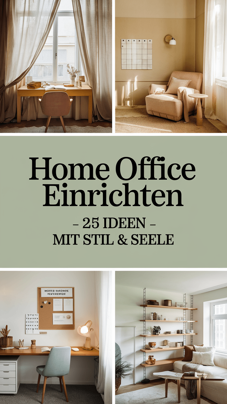 25 clevere Ideen zum Arbeitszimmer einrichten – für mehr Stil, Fokus ...